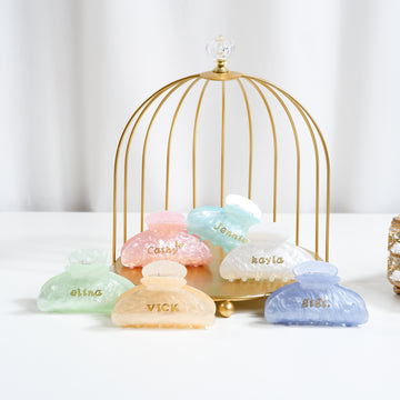 Custom Claw Clips - Personalized Name Hair Clips – Sserafim