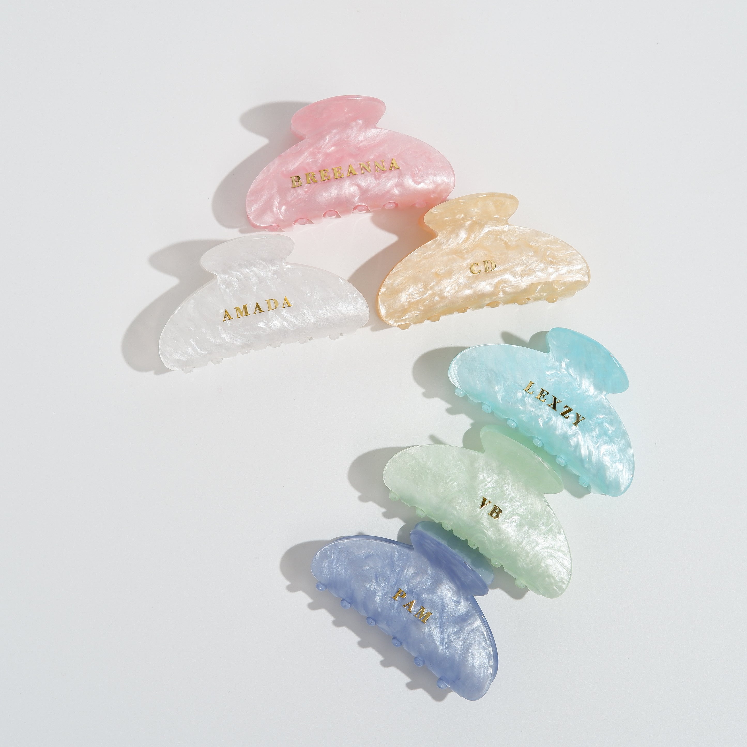 Personalized Hair Clips - Bridesmaid Accessories Australia – Sserafim