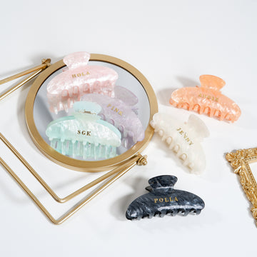 Custom Claw Clips - Personalized Name Hair Clips – Sserafim