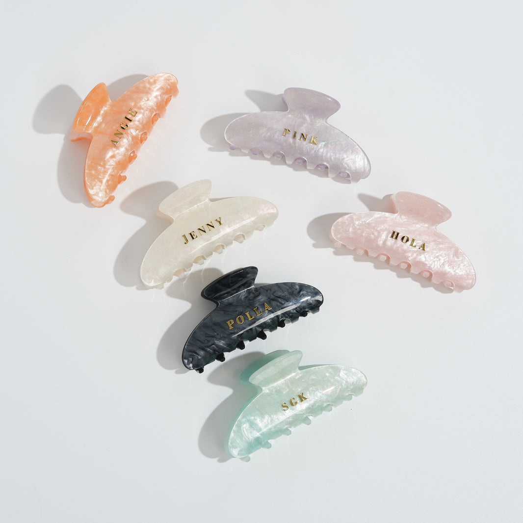 Custom Claw Clips - Personalized Name Hair Clips – Sserafim