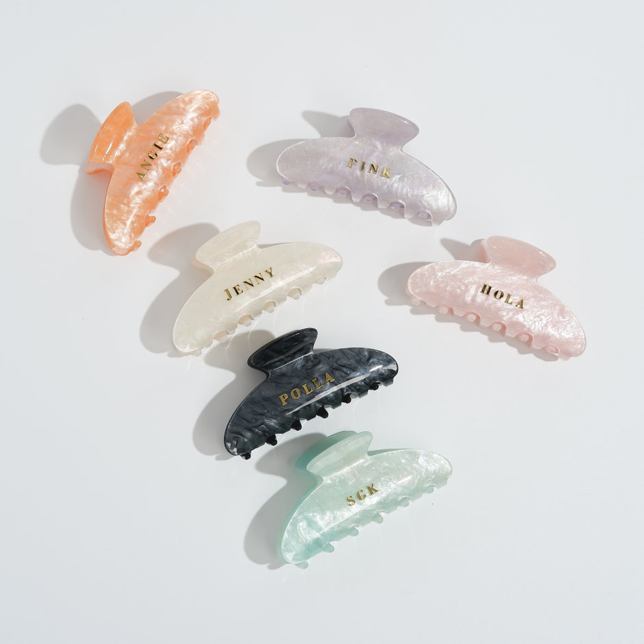 Custom Claw Clips - Personalized Name Hair Clips – Sserafim